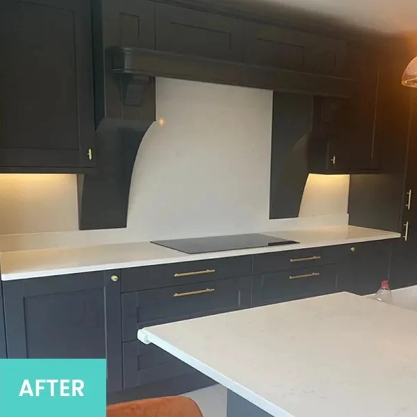 Custom Spraying Before & After